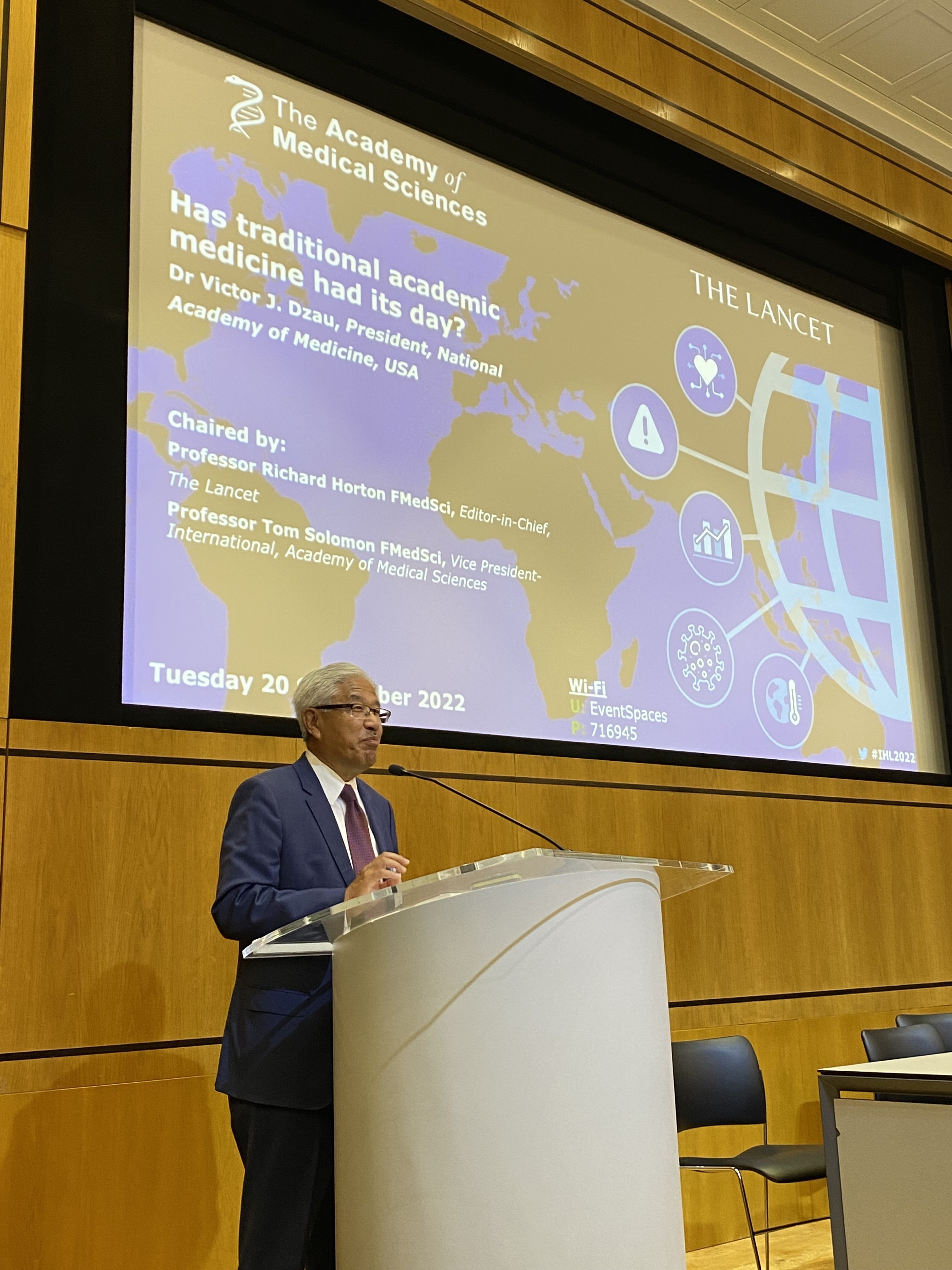 Has traditional medicine had its day? International Health Lecture 2022 ...